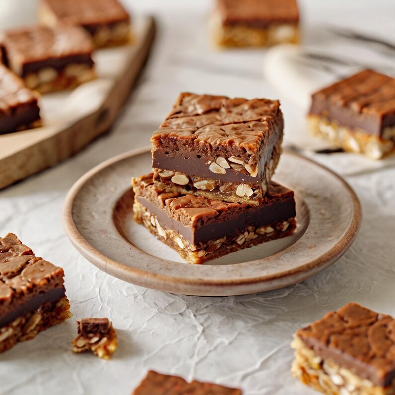 BEST RECIPE - Anzac Biscuit Brownie Bars | Chewy Oat Coconut Slice ...
