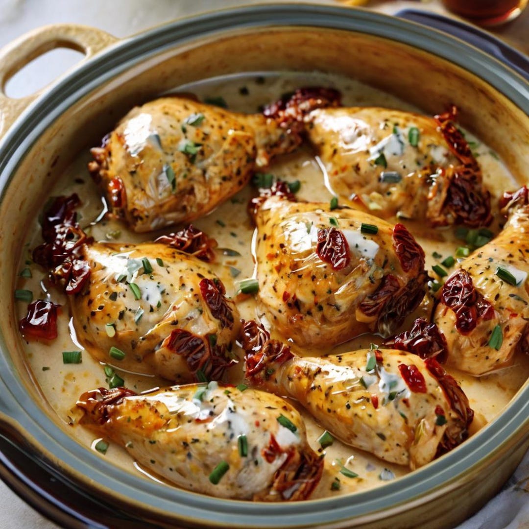 Crockpot Marry Me Chicken Recipe Printable | Easy Slow Cooker Dinner ...