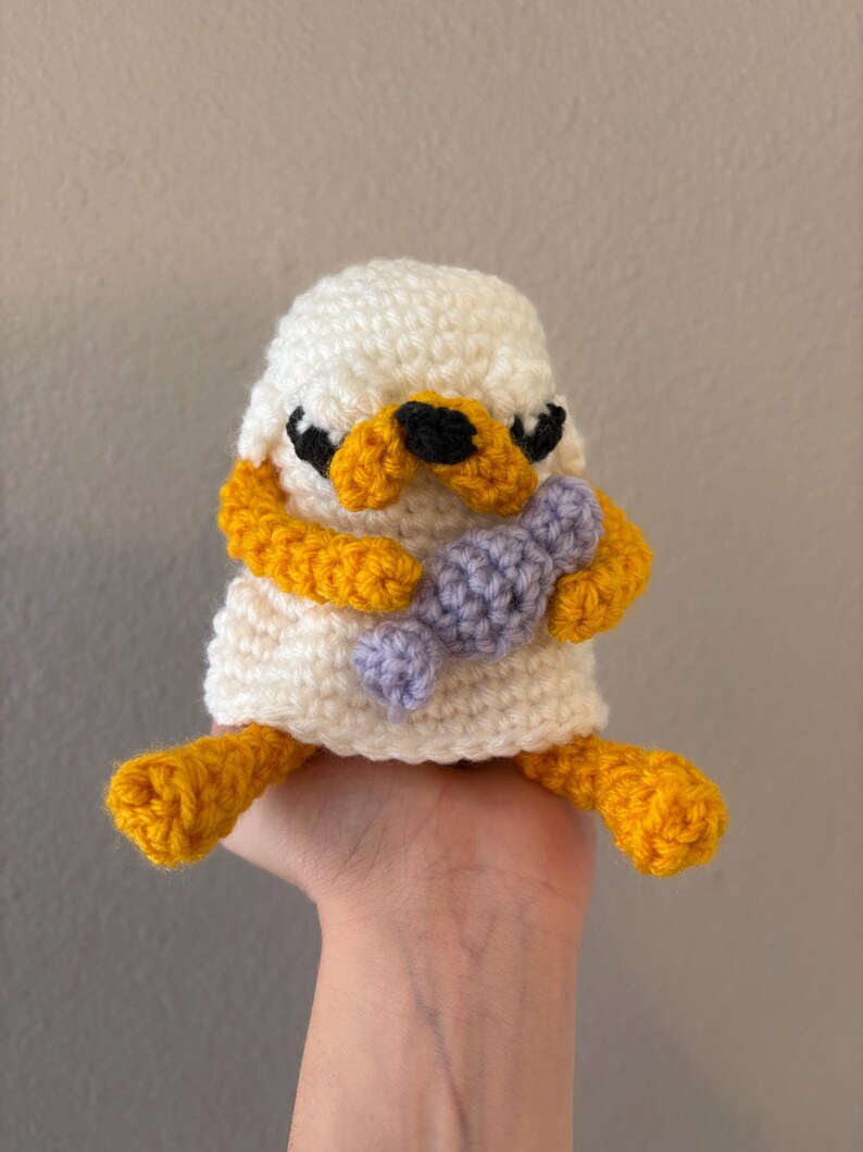 Crocheted Ghost Candy Jake Pdf Pattern! Inspired by Adventure Time - Etsy