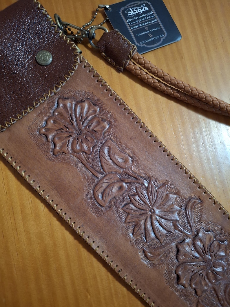 Handmade Leather Flute Case – Custom Engraved – Handstitched Musical ...
