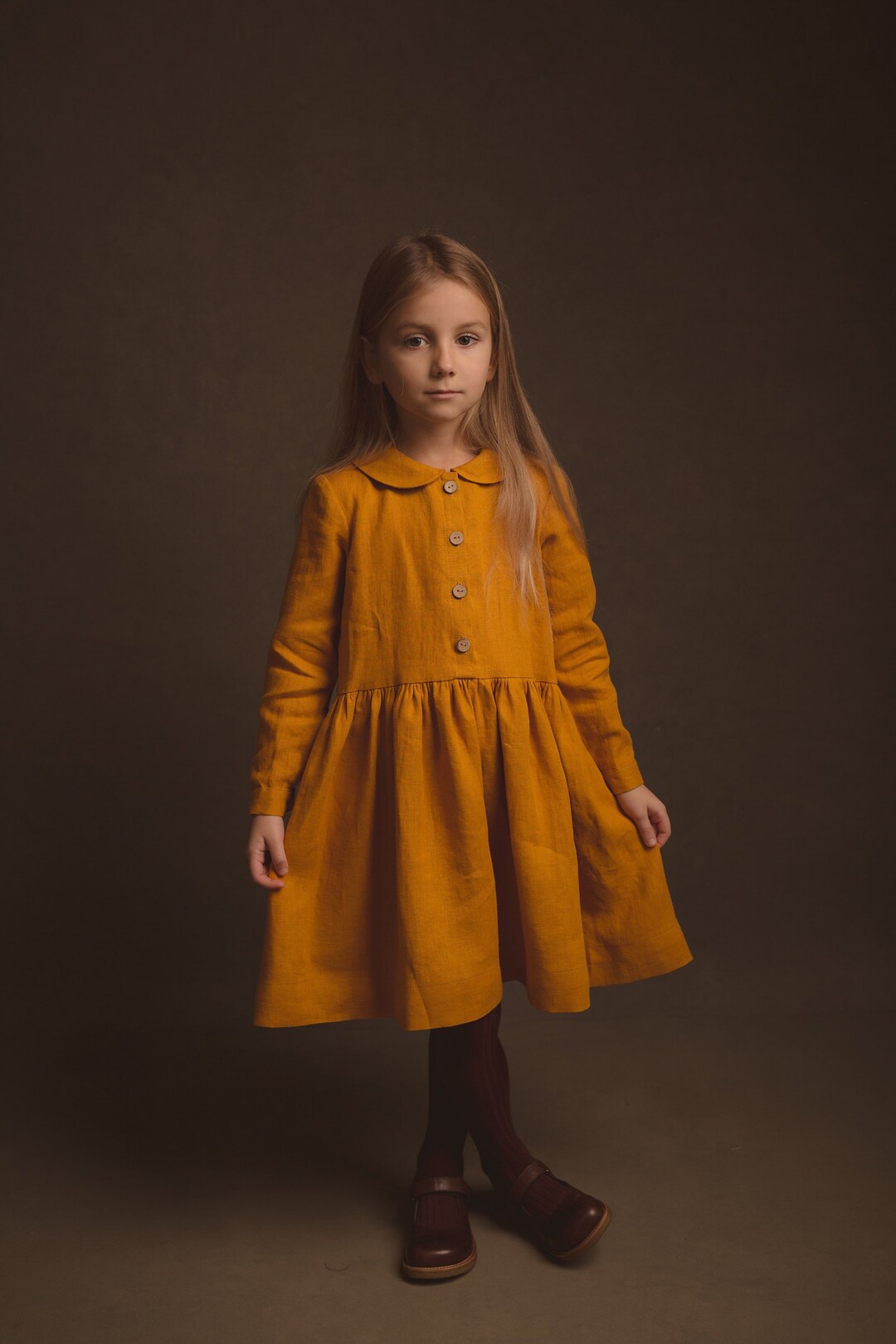 Linen Dress Girls Clothes Girls Linen Dress Boho Dress Girls - Etsy