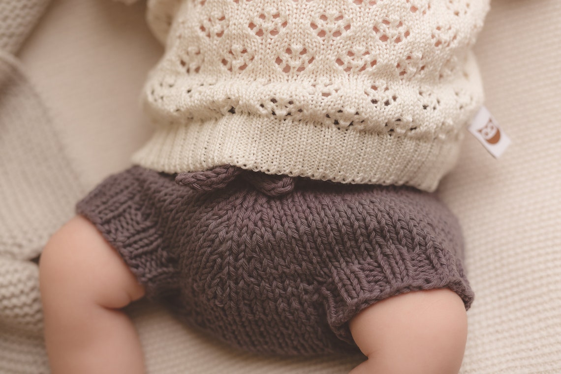 Knit Baby Clothes Baby Knitwear Knit Lace Top Sweater Baptism | Etsy