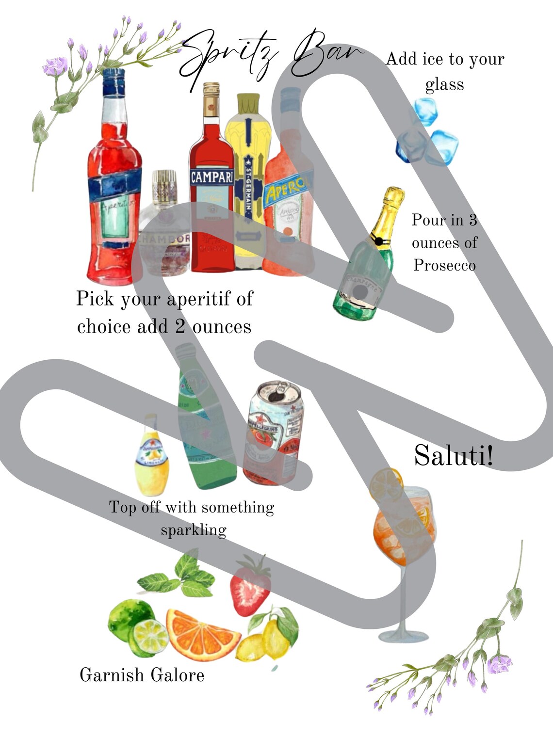 Spritz Bar Sign - Etsy