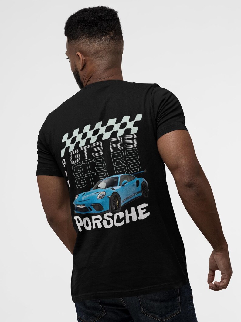 Porsche GT3 RS Shirt: Unisex Heavy Cotton Tee, Vintage Racing Apparel ...