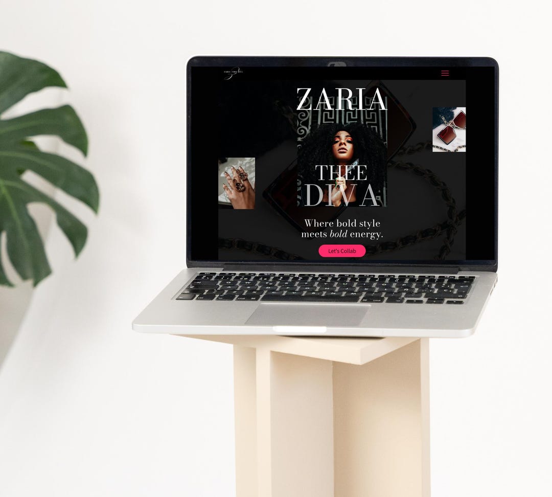 Wix Studio Website Template: Luxe Design for Women Entrepreneurs - Etsy