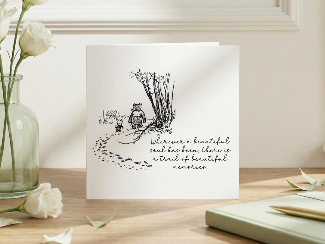 Condolence Greeting Card With Comfort Quote,sympathy Card for Loss of ...