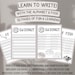 Printable Handwriting Worksheet – 52 Pages of Letter and Word Tracing ...
