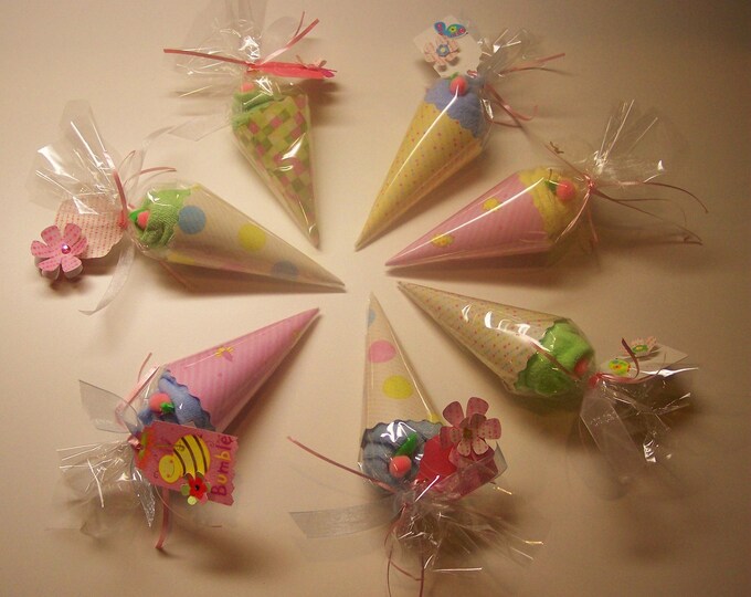 Baby Washcloth Mini Ice Cream Cones Great for Party Favors - Etsy