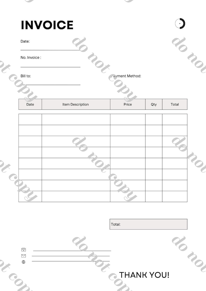 Company Invoice Tracker, Billing Record Organizer, Expense Management ...