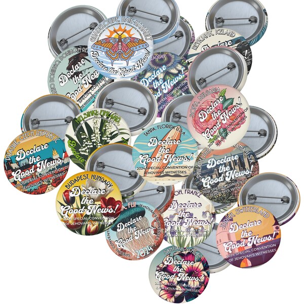 Jw Convention Button - Etsy