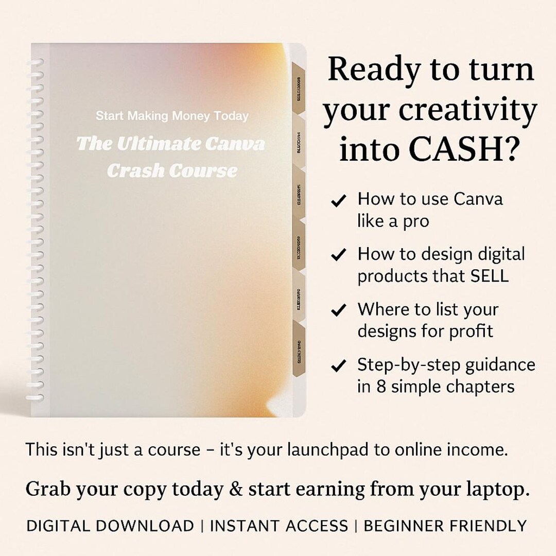 Intro to Content Creation: Learn Canva Design & Make Money Online - Etsy