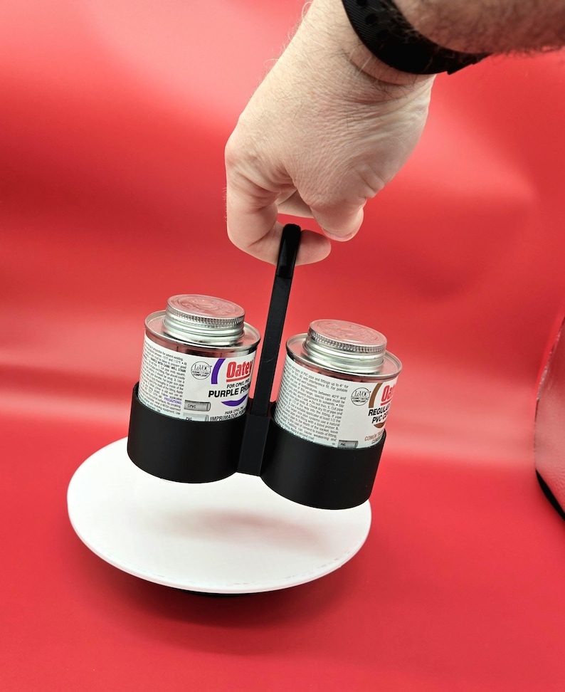 3D Printed PVC Glue Caddy – Plumbing Tool Organizer - Etsy