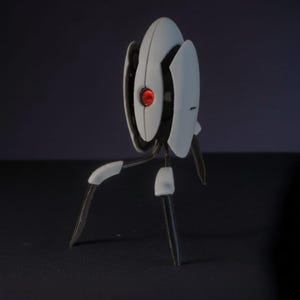 Portal Turret Action Figure Desk Decor PC Gaming Setup Accessory Gamer ...