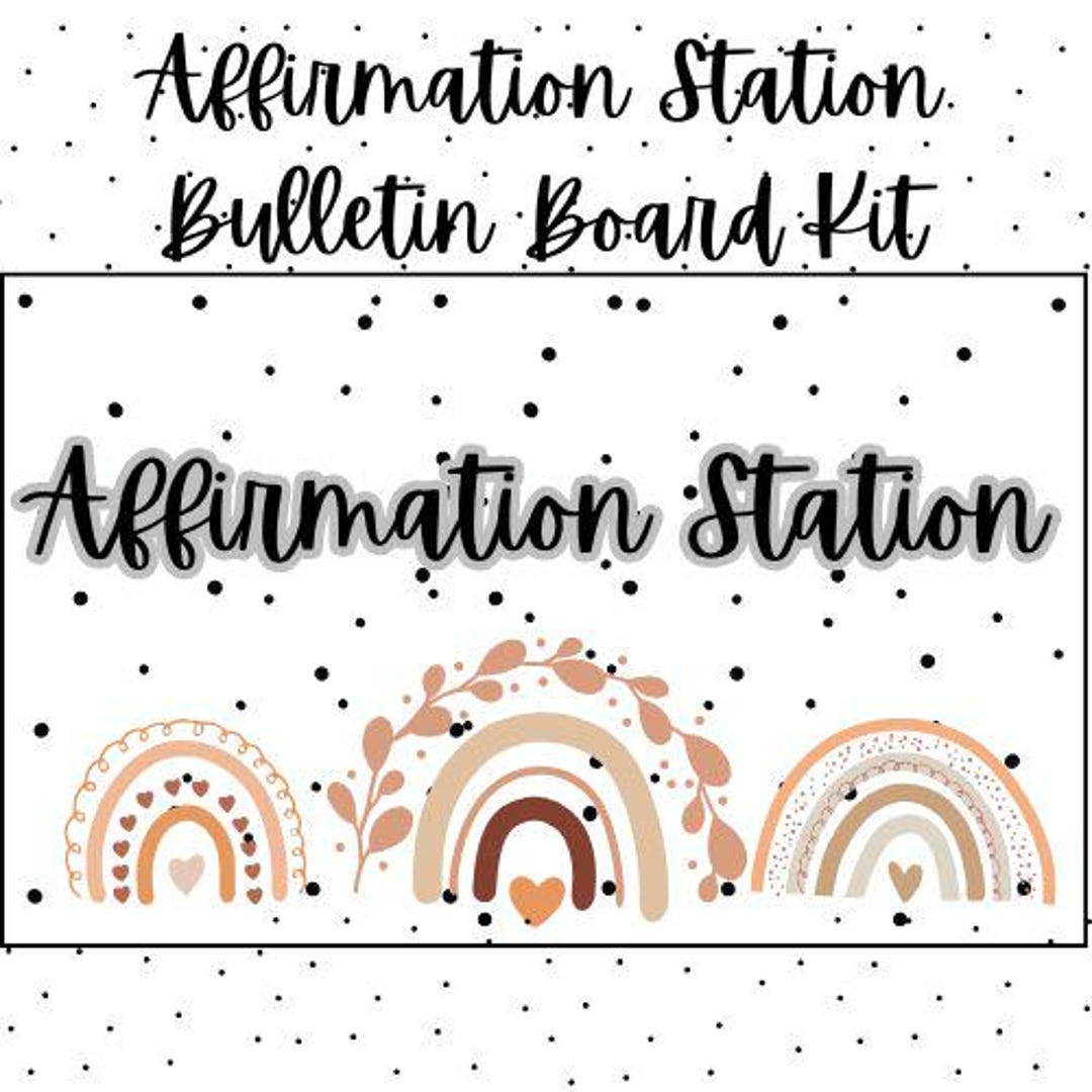 Affirmation Station Kit - Etsy
