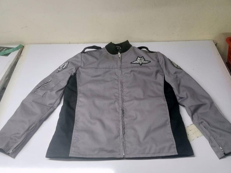 Handmade Unisex Starship Inspired Grey Cotton Troopers Uniform Jacket ...