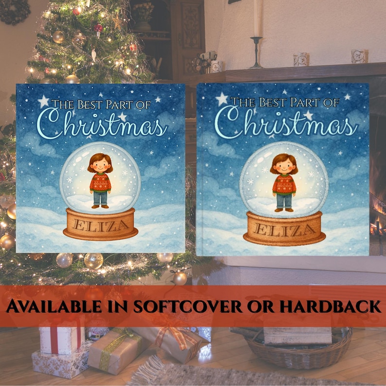 Personalized Christmas Story Book - Keepsake Bedtime Story - Etsy