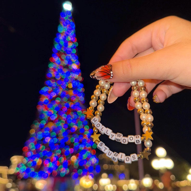 Disney Parks Pearl Bracelet Sets | Epcot, Magic Kingdom, Hollywood ...