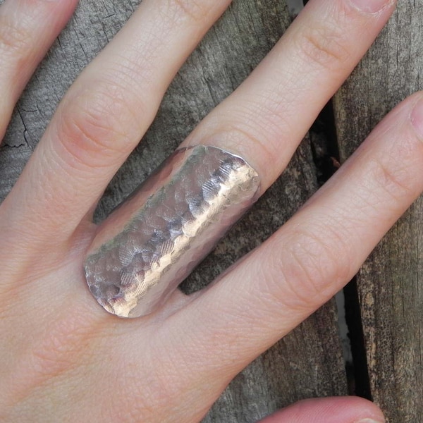 Shield Ring - Etsy
