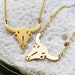 Gold Plated Longhorn Bull Stainless Steel Simple Layering Pendant ...