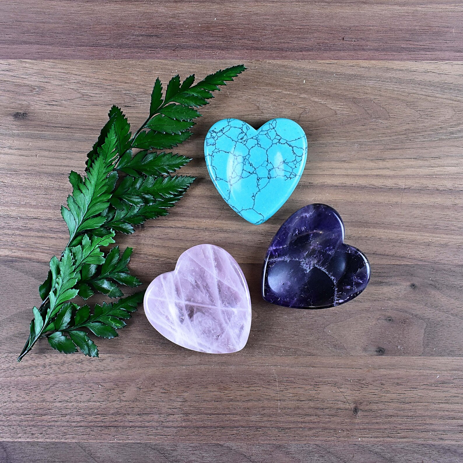 Heart Worry Stone Gemstone Heart Love Shape Worry Palm | Etsy