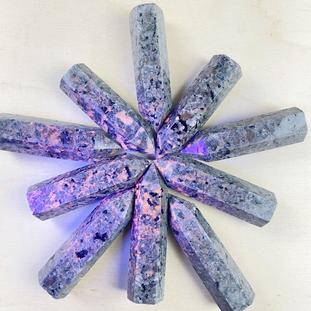 2.5-3inch Yooperlite Jade Point, Gemstone Point, Home Decor, Obelisk ...