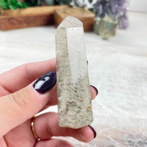 Thousand Layered Quartz, Lodolite Garden Quartz Tower (EPJ-HGOT52-6) - Etsy
