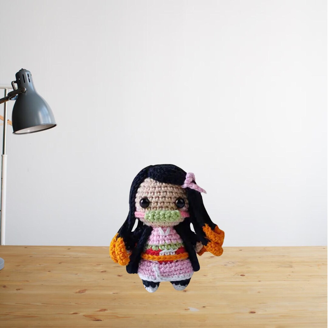Nezuko Amigurumi Crochet Pattern – Easy PDF Tutorial, Demon Slayer ...
