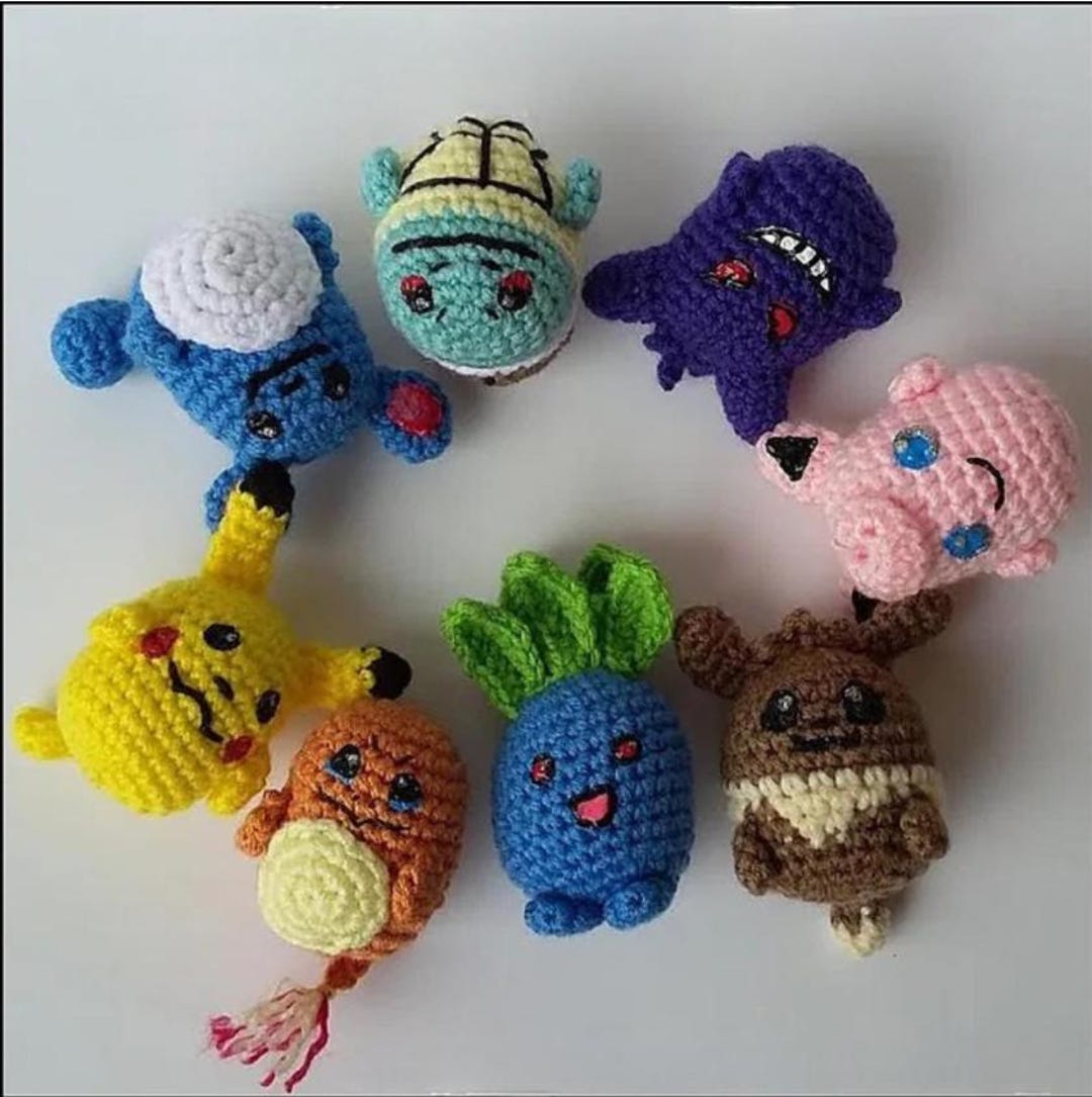 Pokeball Amigurumi Crochet Pattern PDF - 9 Unique Pokemon-inspired ...