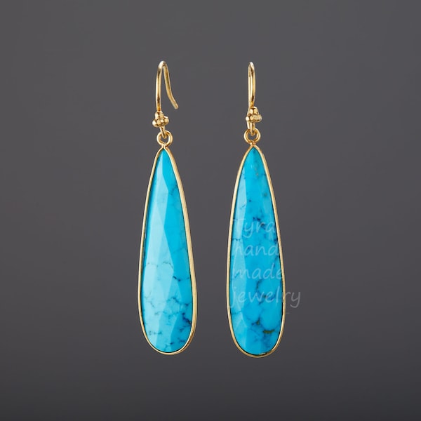 Turquoise Earrings - Etsy