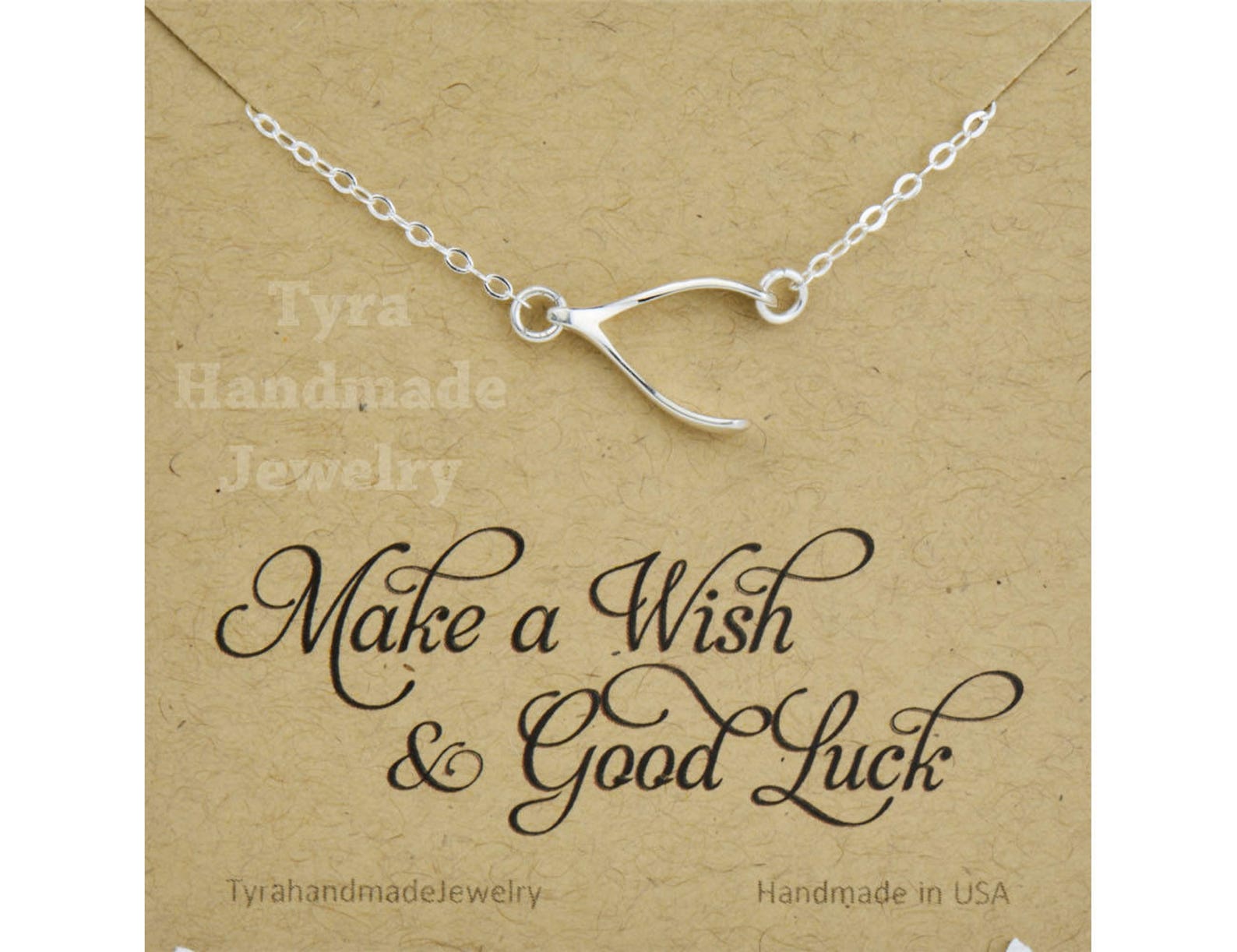 Personalized Wishbone Necklace,initial Necklace,sideways Wishbone,hand ...
