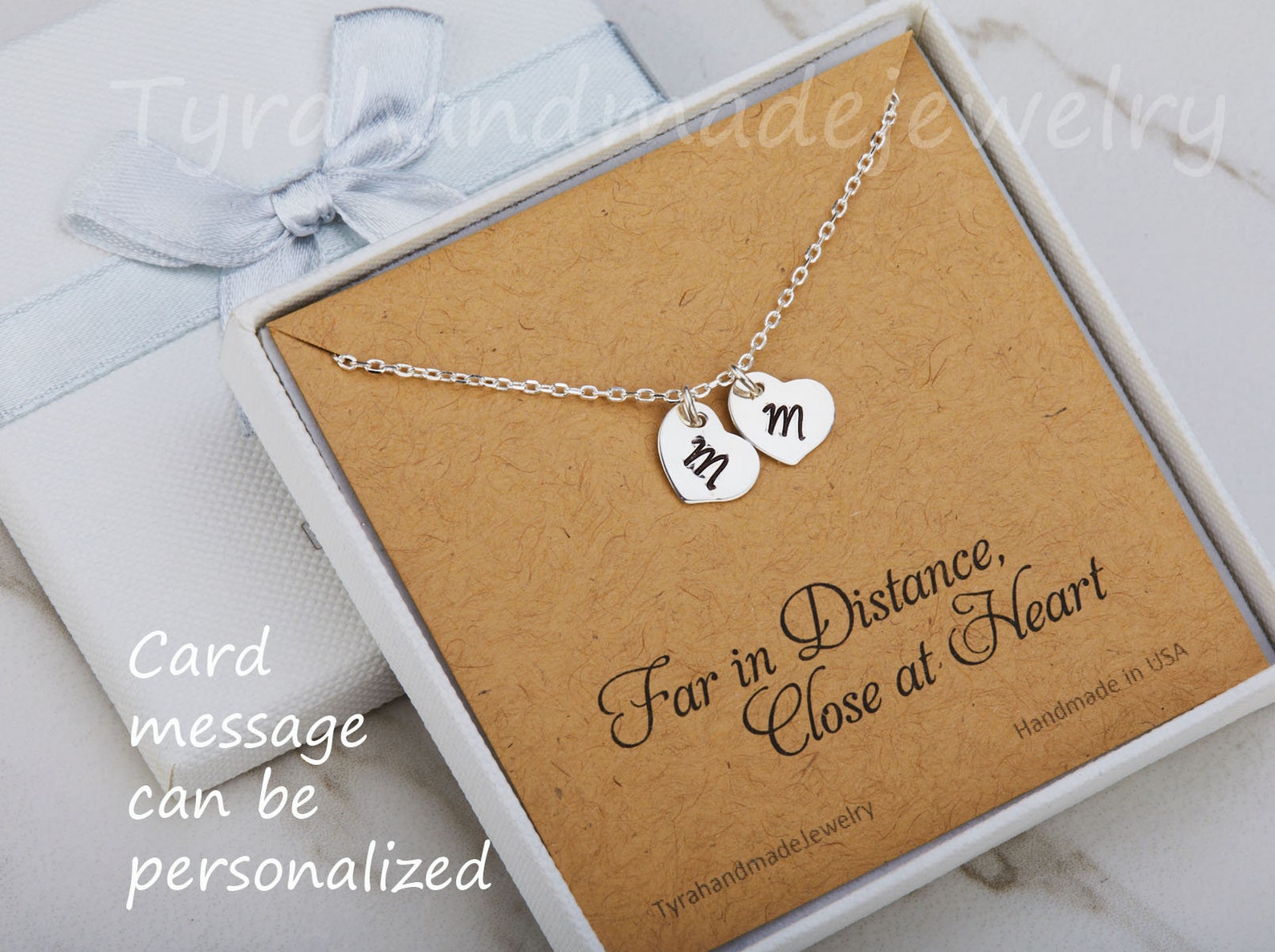 Heart Initial Bracelet,monogram Heart,couple Initials,valentines Day ...