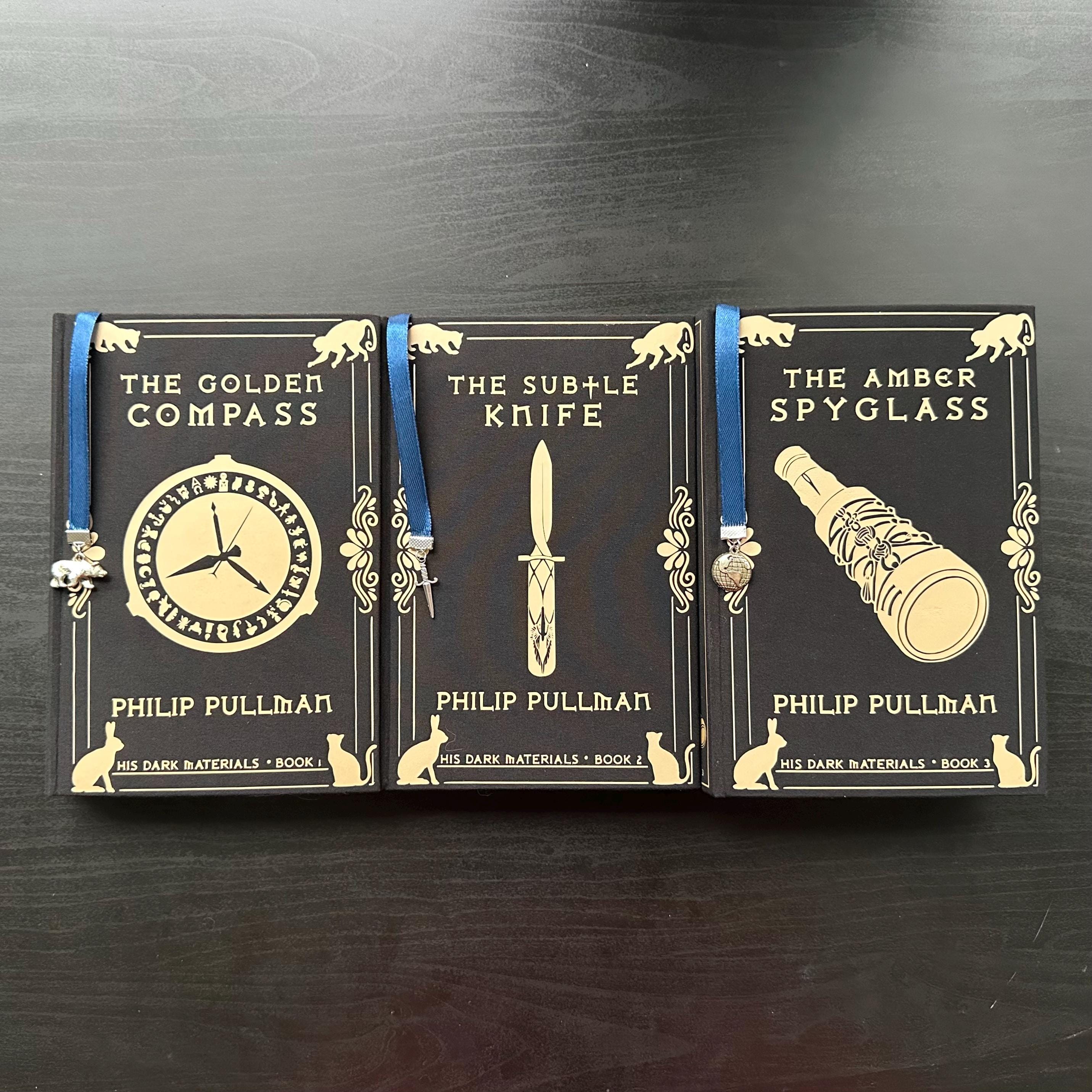 His Dark Materials by Philip Pullman | Custom Hardback Book Rebinding ...