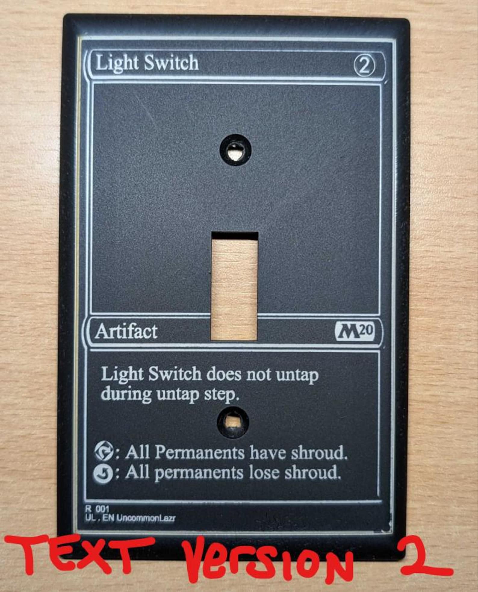 Magic the Gathering Inspired - Light Switch Plate/cover (wall Plates ...