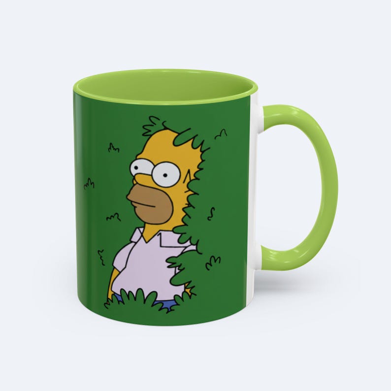 Homer in the Bush Accent Coffee Mug - 11oz - Simpsons Ceramic Tea ...