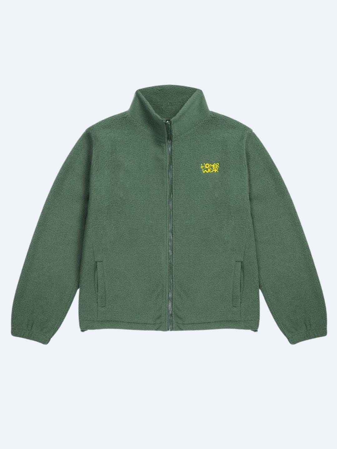 Oversized Teddy Jacket – Homer Simpson Bush Meme Embroidered | Funny ...