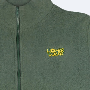 Oversized Teddy Jacket Homer Simpson Bush Meme Embroidered | Funny ...