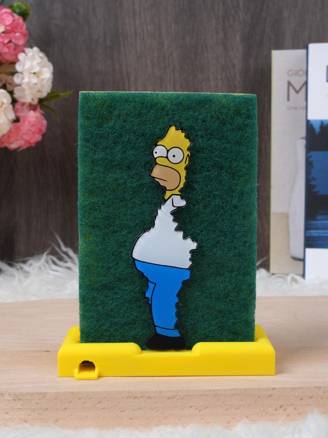 Homer Sponge Holder – Funny 3D Printed Kitchen Organizer | Simpsons ...