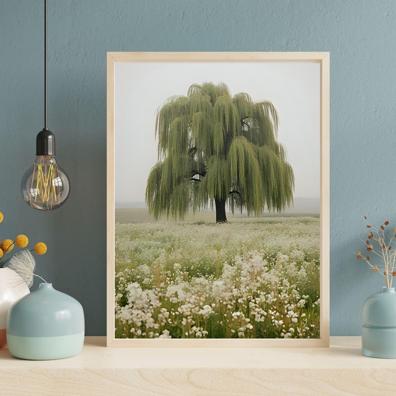 Willow Tree Print - Etsy