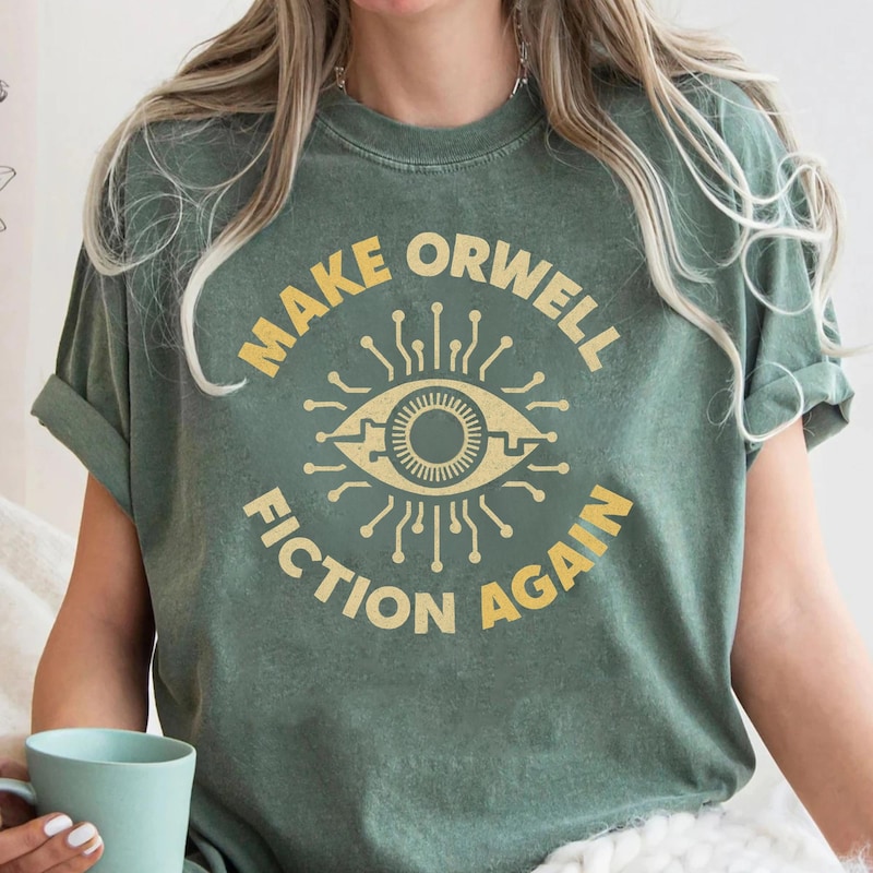 George Orwell Tee Shirt - Etsy