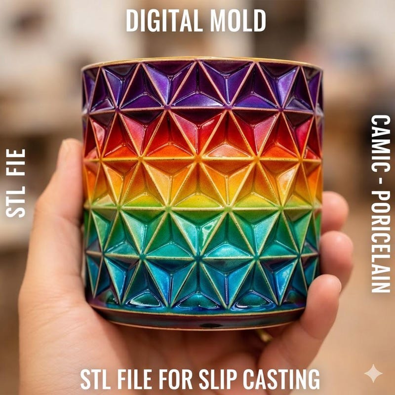 Cup Mold 3d Print - Etsy