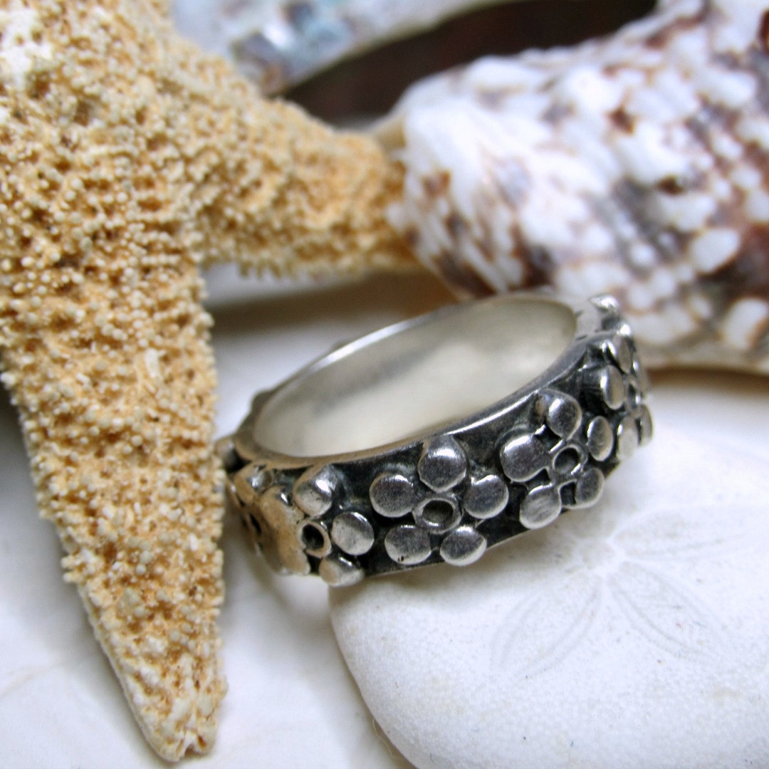 Sterling Silver Eternity Daisy Chain Ring 7.65g Size 6 - Etsy