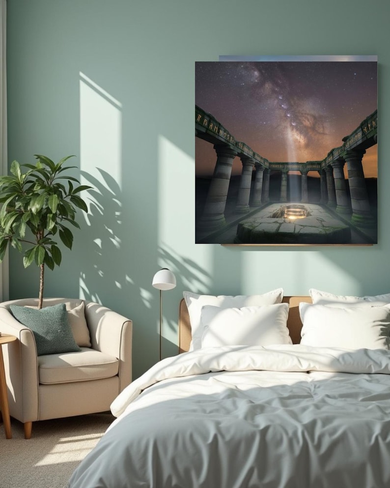 Pillars of Heaven – Ancient Ruins Beneath the Milky Way | Mystical ...