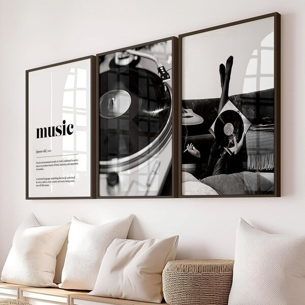 Black and White Music Prints - Etsy