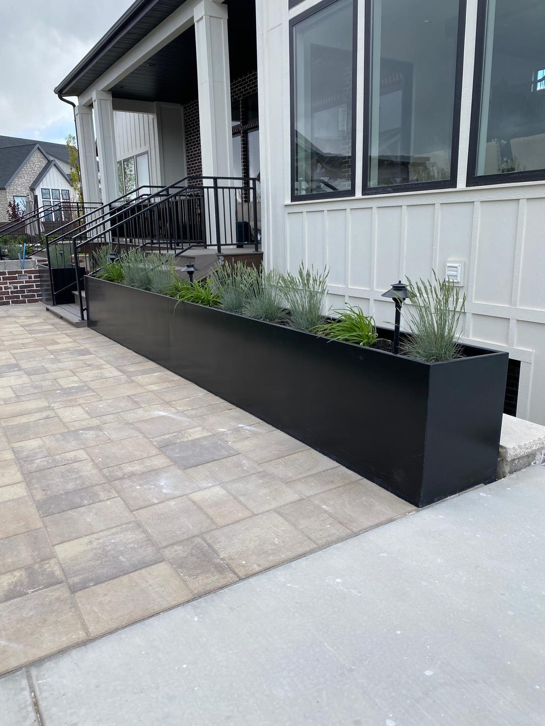 Metal Planter - Custom Rustic or Modern Design - Etsy
