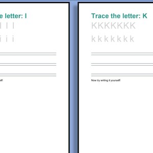 Alphabet Tracing Worksheets | Upper & Lowercase Letter Practice ...