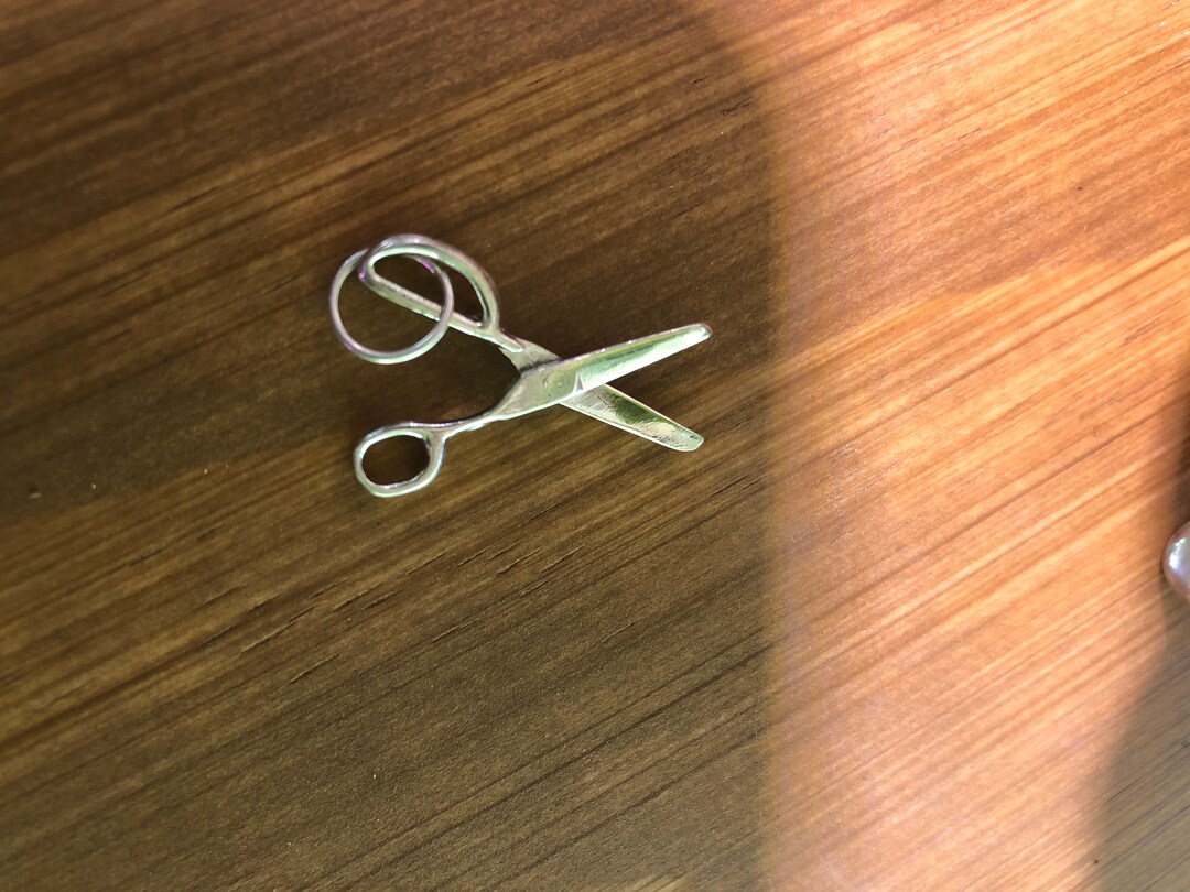 Articulated Dressmakers Shears Scissors Charm Sterling Silver Fun Cute ...