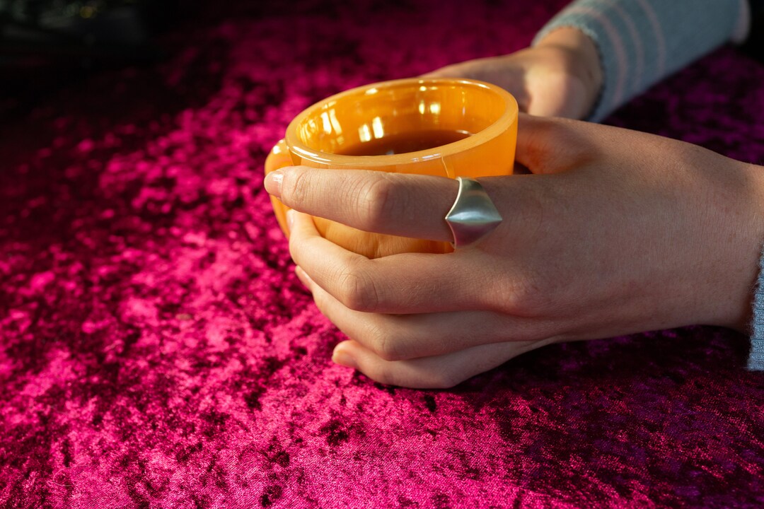 Superhero Sterling Silver Ring Unisex Mens Womens Solid Statement Matte ...