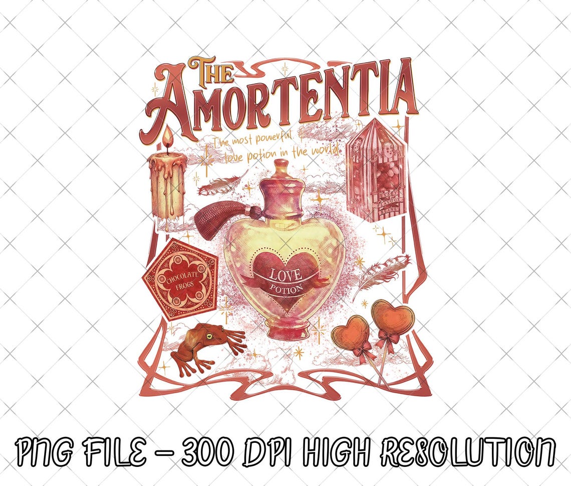 Amortentia Love Potion Png, Wizard Png, Universal Fan, Bookish ...