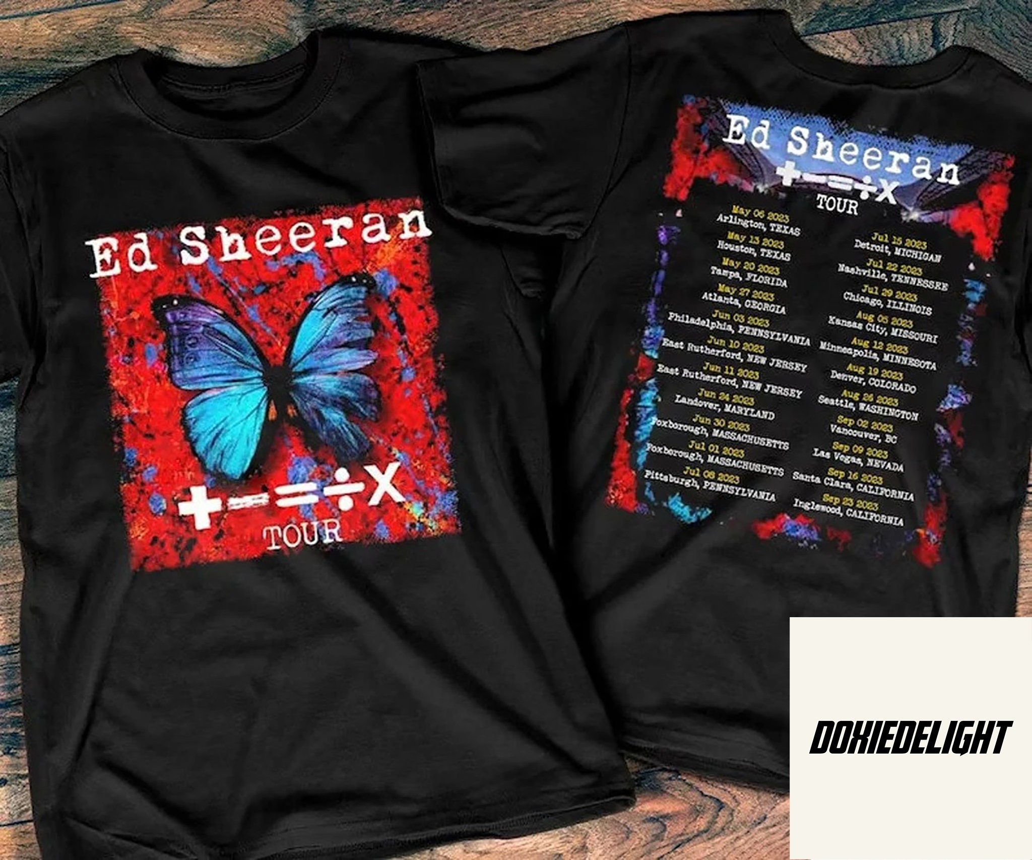 Trendy Mathematics Tour 2023 Ed Sheeran Designs 2023 | Shop On Printerval