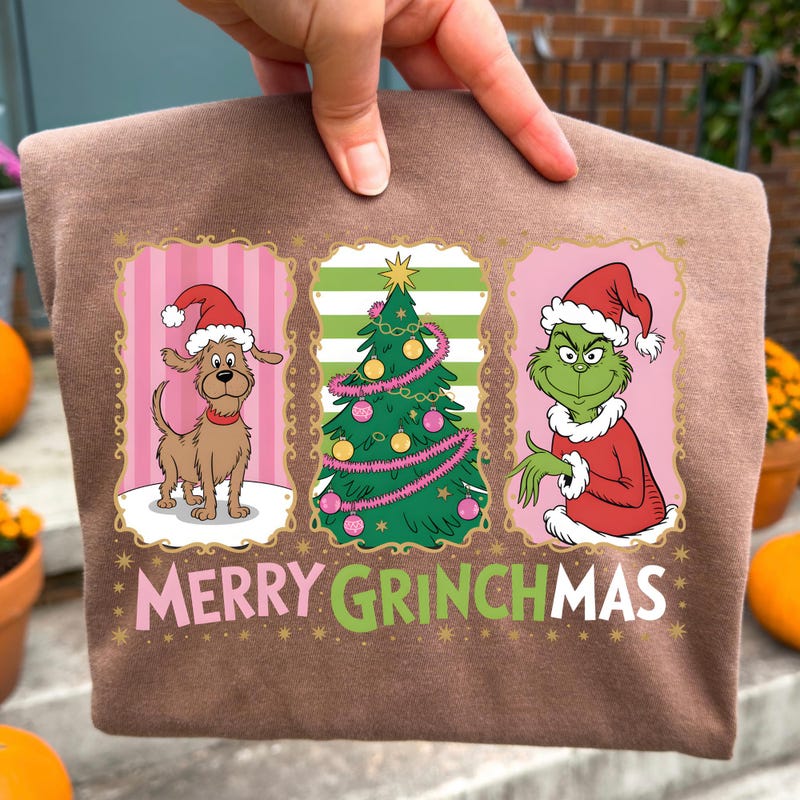 Preppy Grinch - Etsy